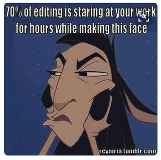 Why I Don't Hate Editing by Hugh Tipping · Writer's Fun Zone